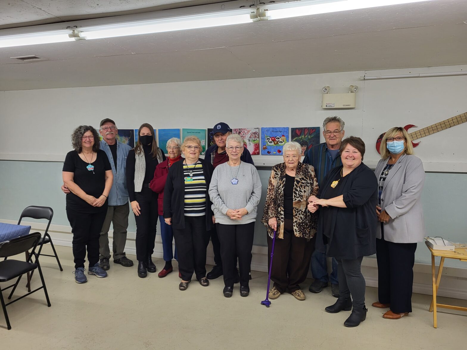 Picture from the Minister Barbara Adams Tour of Flourish - Flourish Centre